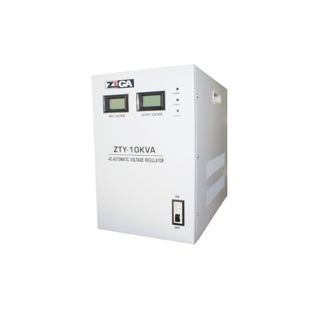 Estabilizador ZTY ZIGA Monofásico 10 KVA / 8000 Watts